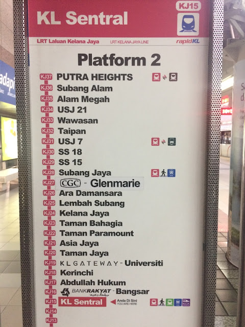 Kuala Lumpur Walk Pics : Kuala Lumpur: From KL Sentral to KLCC by LRT ...