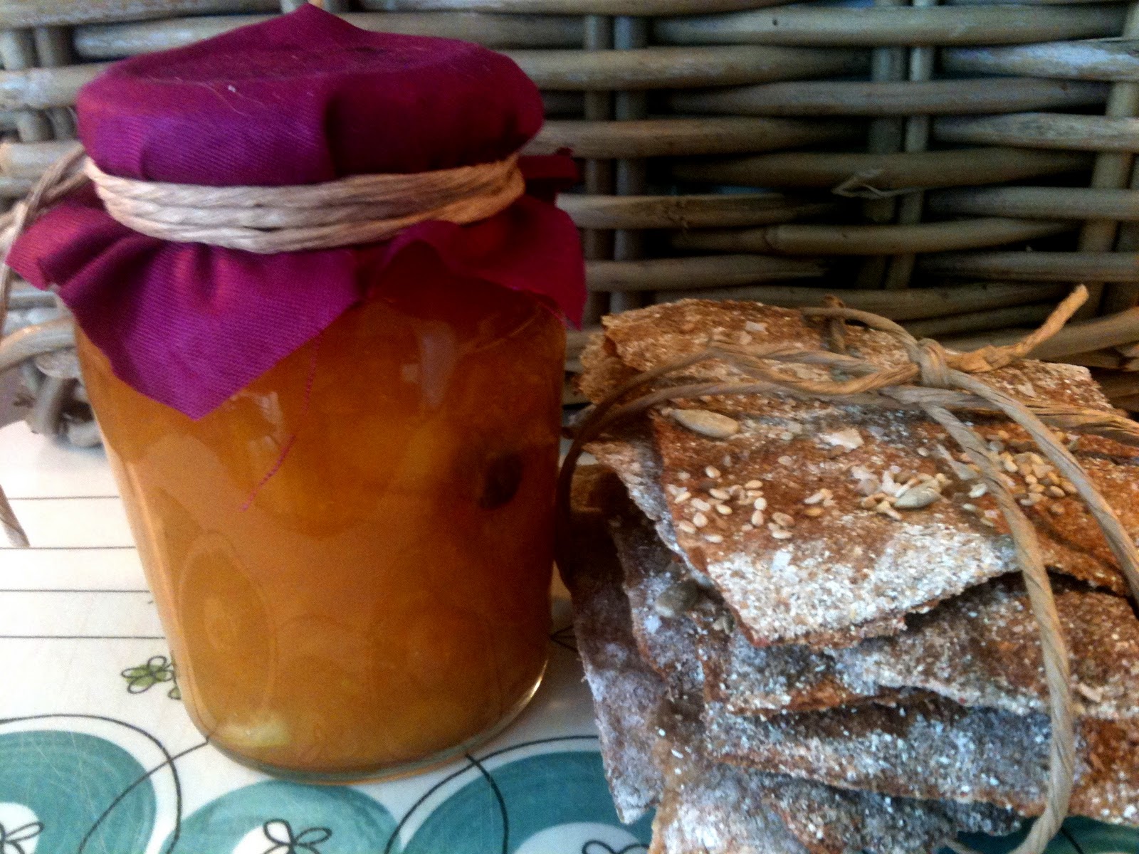 Fröken Ekoreko: Gul plommonmarmelad med citron och ingefära