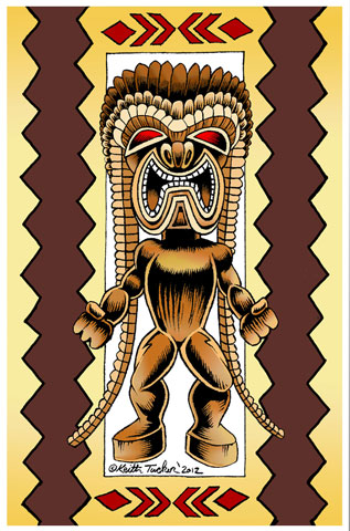Hula Girls and Tiki Gods: " Strong and Happy Ku" ( The Hawaiian Tiki ...