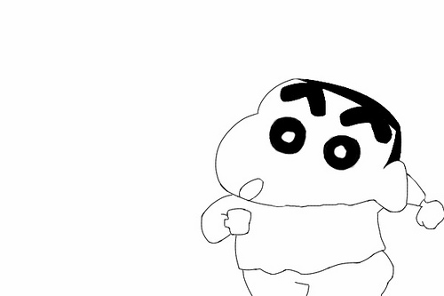 Cartoons Coloring Pages: Shin Chan Coloring Pages