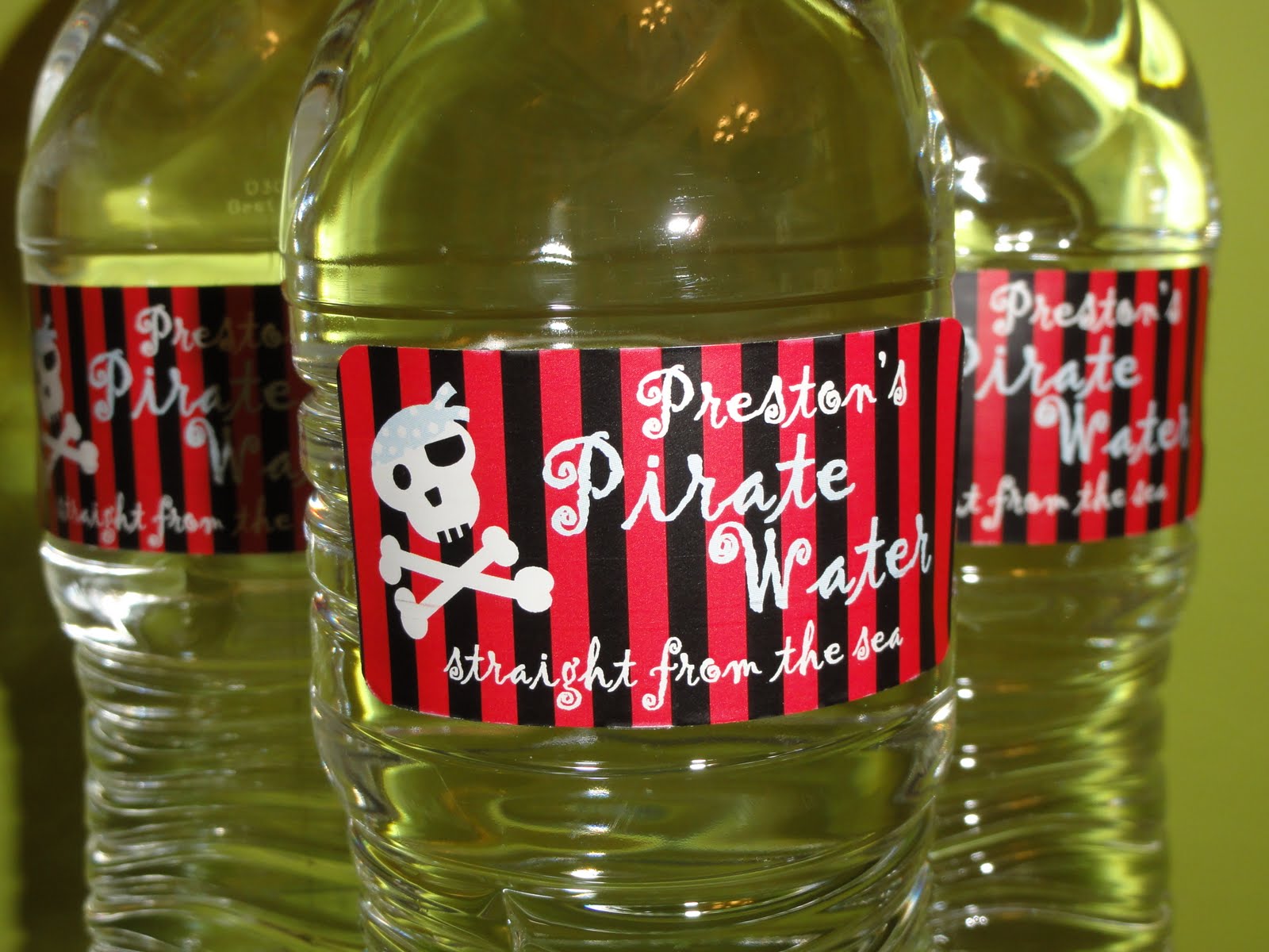 Oh Pickles: Pirate Party- Drinks