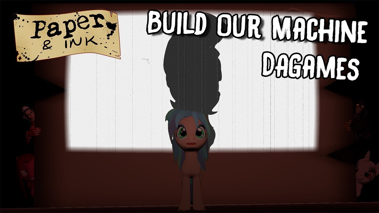 Equestria Daily - MLP Stuff!: 3D Pone - Paper and Ink- Chapter 1: Build ...