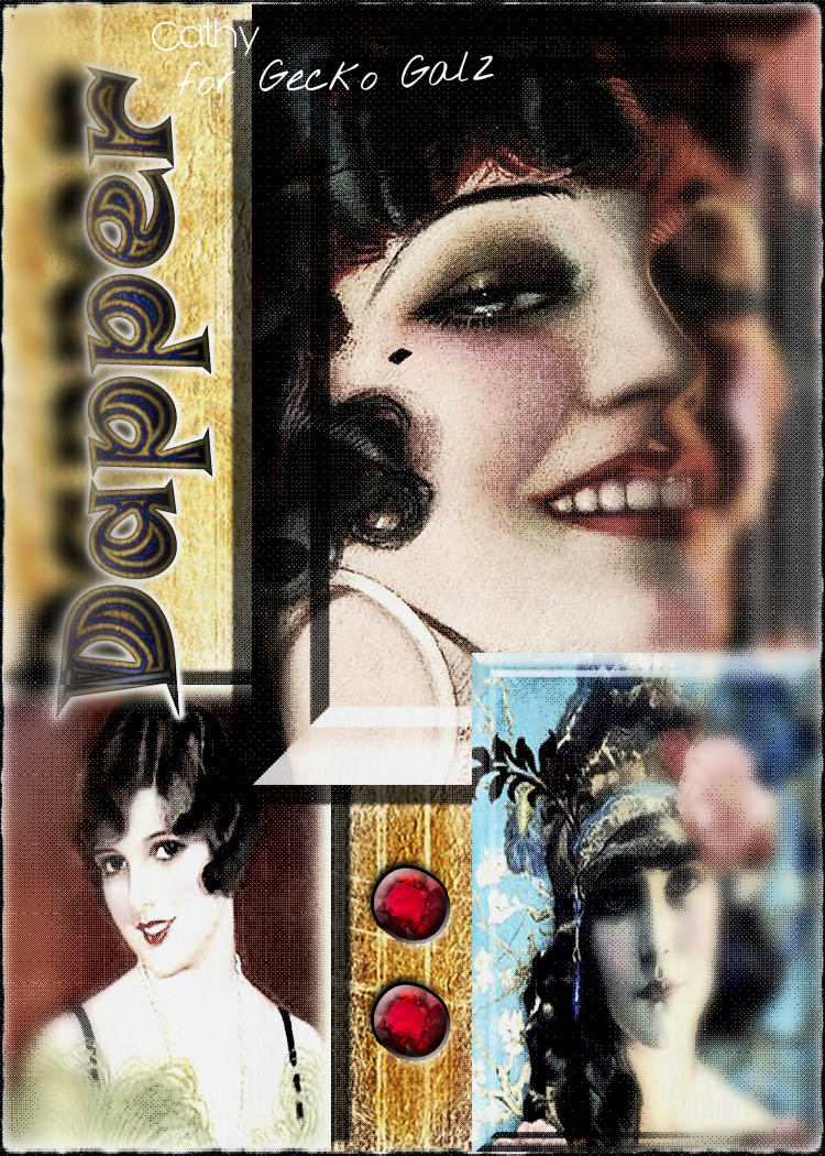 Gecko Galz: GECKO GALZ DAPPER FLAPPER CHALLENGE: May Challenge