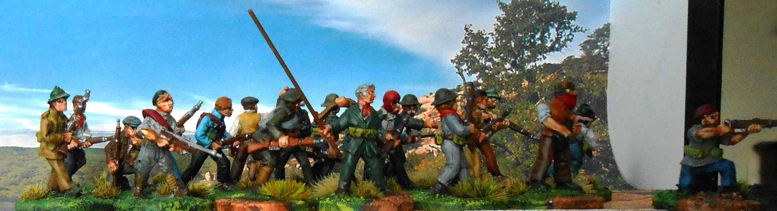 ANYTHING BUT A ONE!: More 28mm Empress miniatures SCW figures (VBCW)