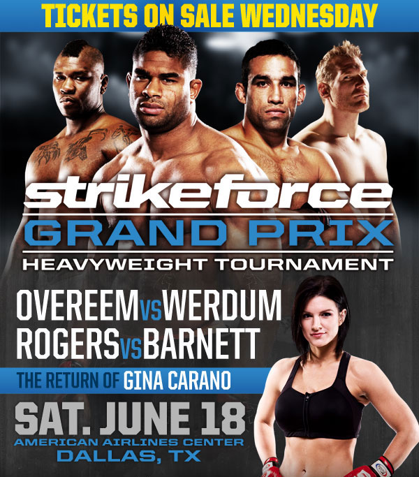 Legião MMA: Strikeforce GP Peso Pesado - Overeem x Werdun
