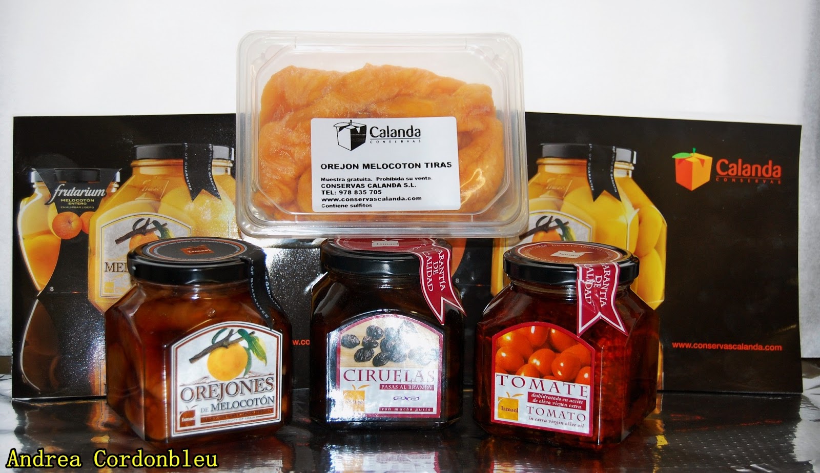 CORDONBLEU: PÊCHE MELBA - MELOCOTONES MELBA ENVIO CONSERVAS CALANDA