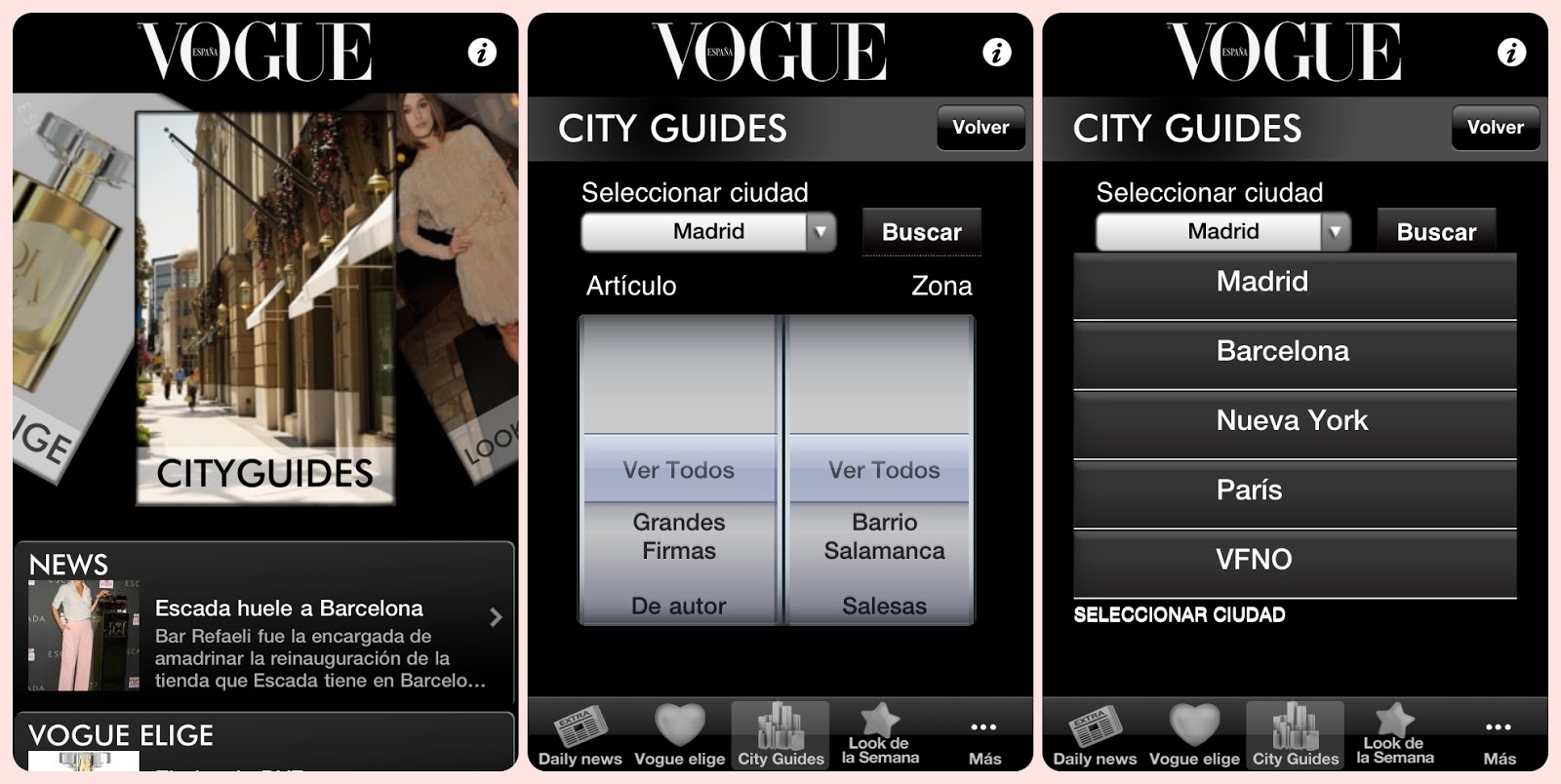 CMP : VOGUE CITY GUIDE | comcadadia.com