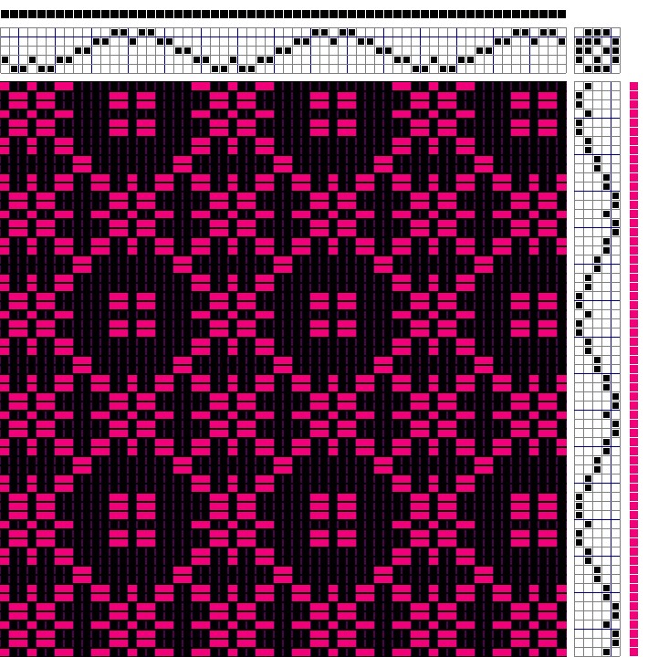 Gangewifre Weaving: Diamonds and curves