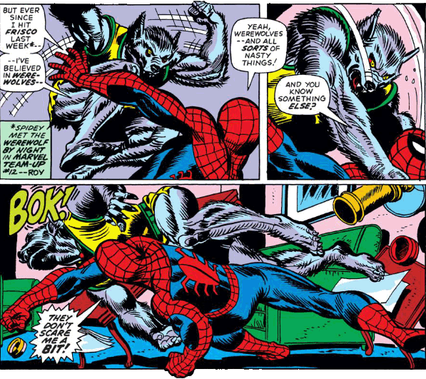 The Peerless Power of Comics!: Mark Of The Man-Wolf!