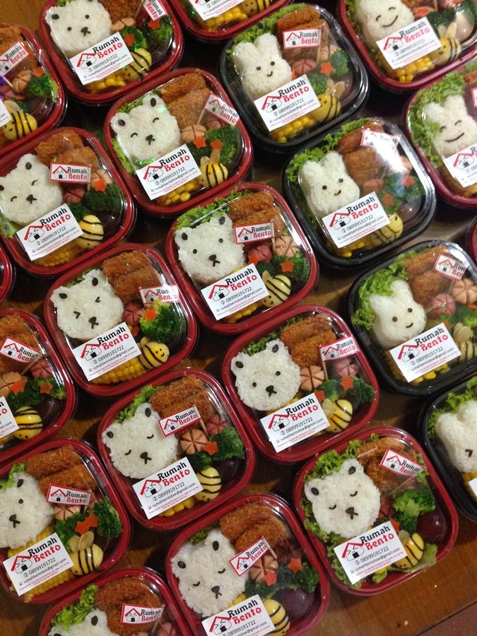 Rumah Bento: Bunny and Bear Mini Bento