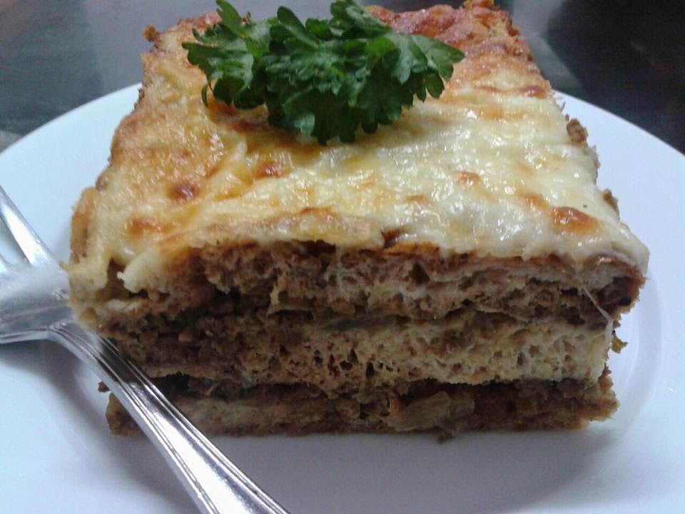 PATYSKITCHEN: BEEF, CHEESE BREAKFAST CASSEROLE / ROTI LAPIS DAGING