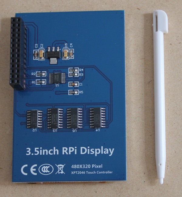 DQSoft: Display LCD Touch 3,5 Polegadas para Raspberry Pi - Round 2