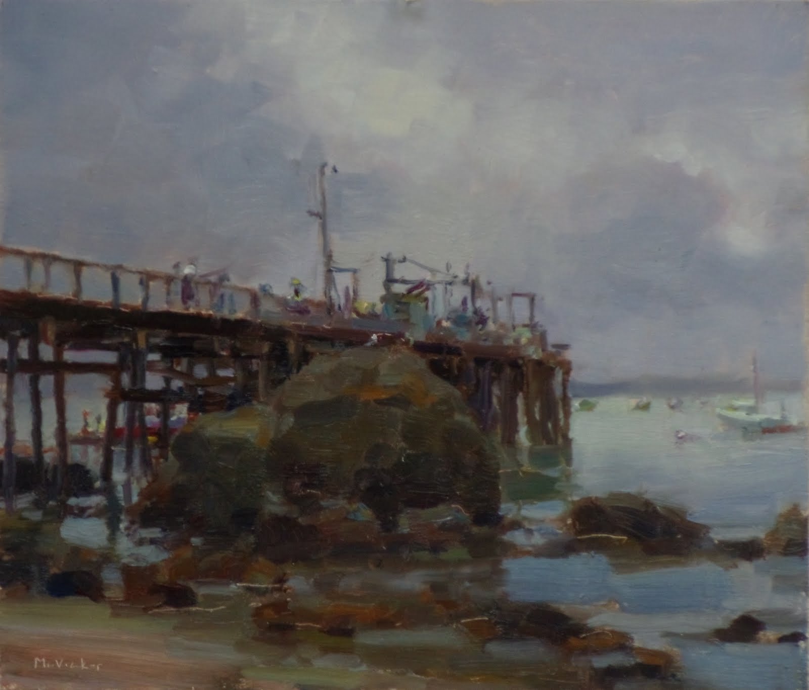 Jim McVicker Paintings: Solo Show, George Stern Fine Arts