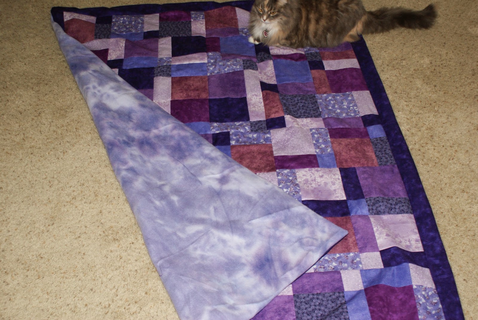 The Quilting Kitty's Quilt History: Jenny Doan's Disappearing Nine Patch