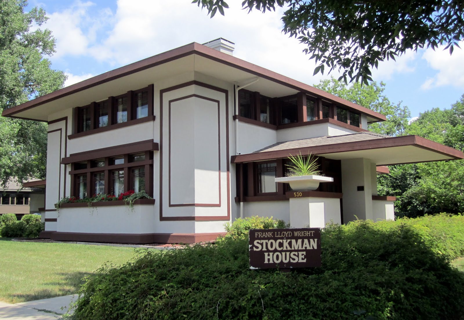 Hasty Pics: Frank Lloyd Wright - Stockman House - Mason City, Iowa