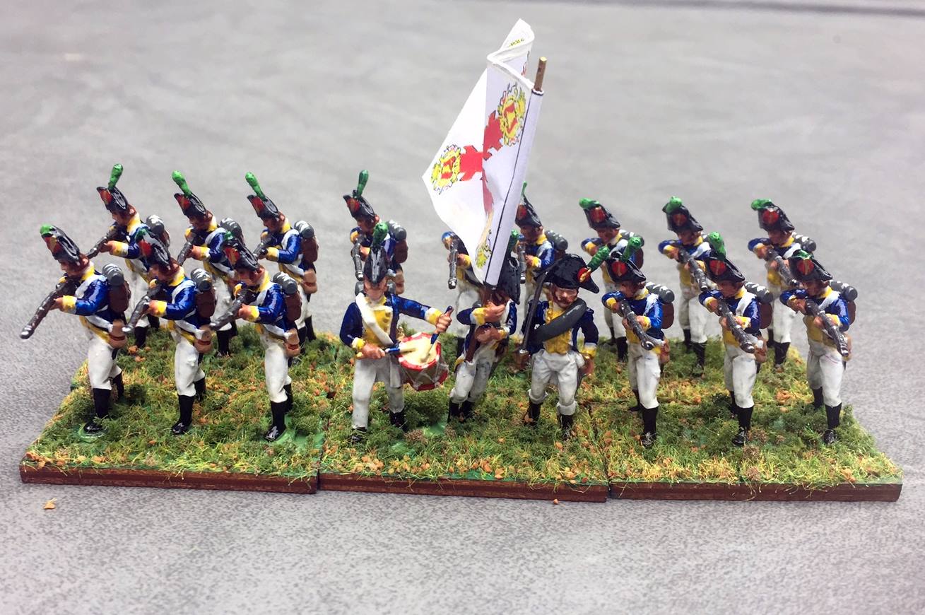 Blunders on the Danube: Spanish Light Infantry battalion 1st Cataluña ...