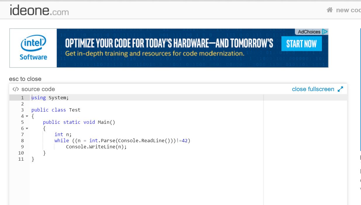 CodeSharing: Online C# Compiler & Debugging Tool