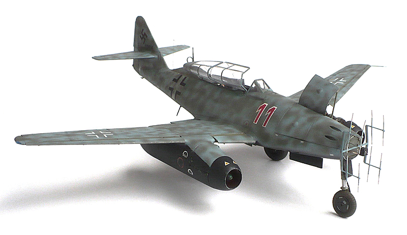 The Great Canadian Model Builders Web Page!: Messerschmitt Me 262 B-1a/U1