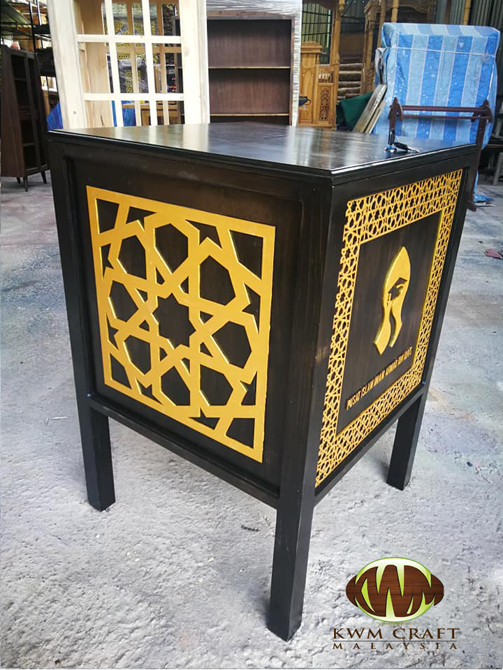 Kayu Warisan Malaysia: Tempahan Tabung Derma Masjid