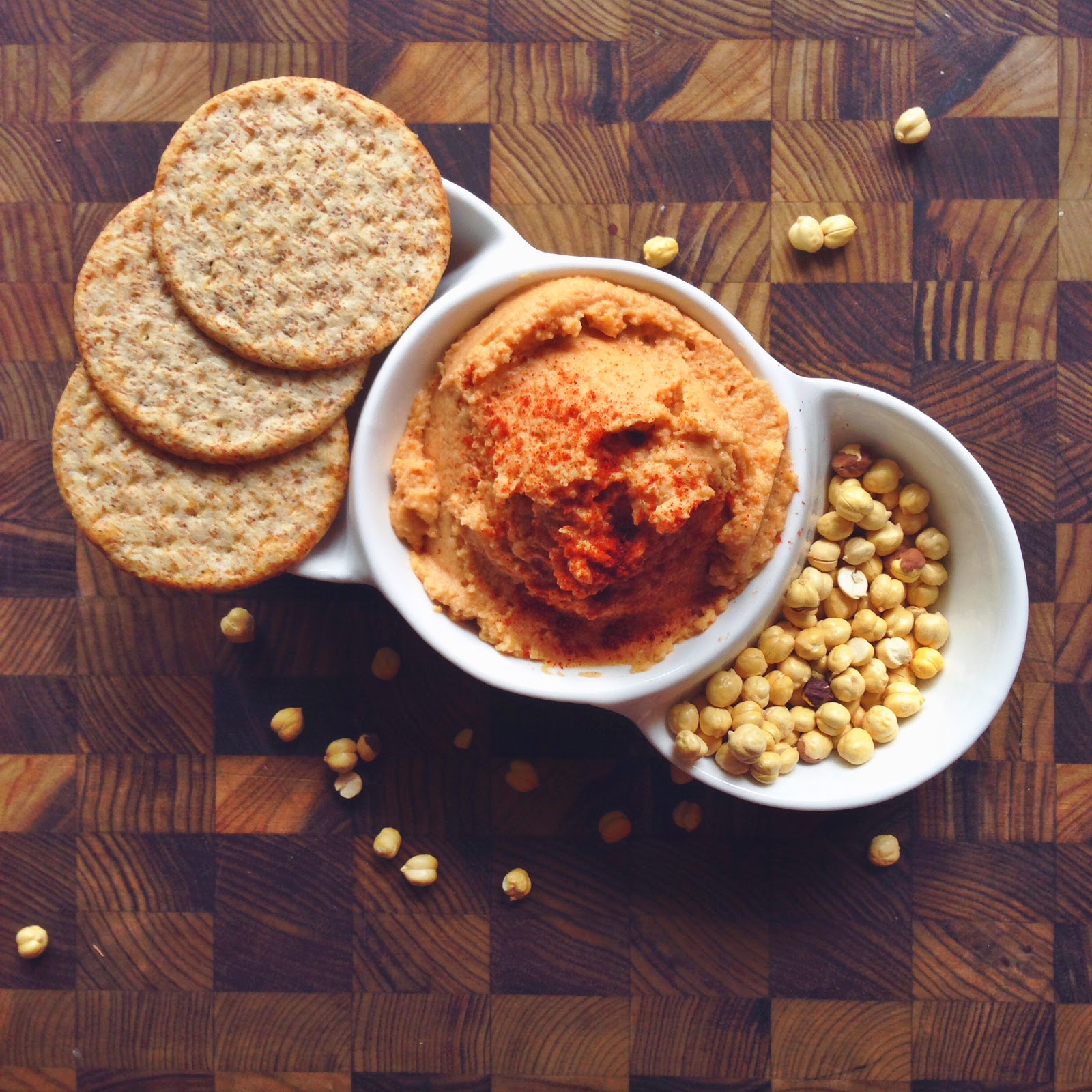 Paprika Hummus - The Sasha Diaries