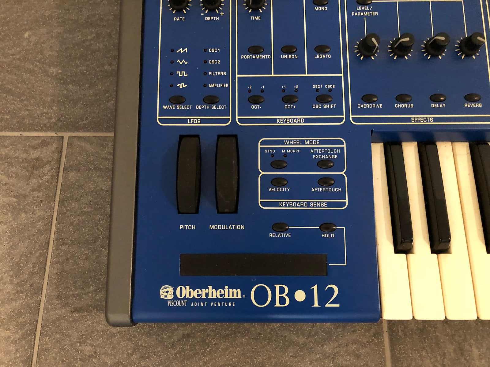 MATRIXSYNTH: Oberheim OB-12 Vintage Digital Analog Sound Synthesizer