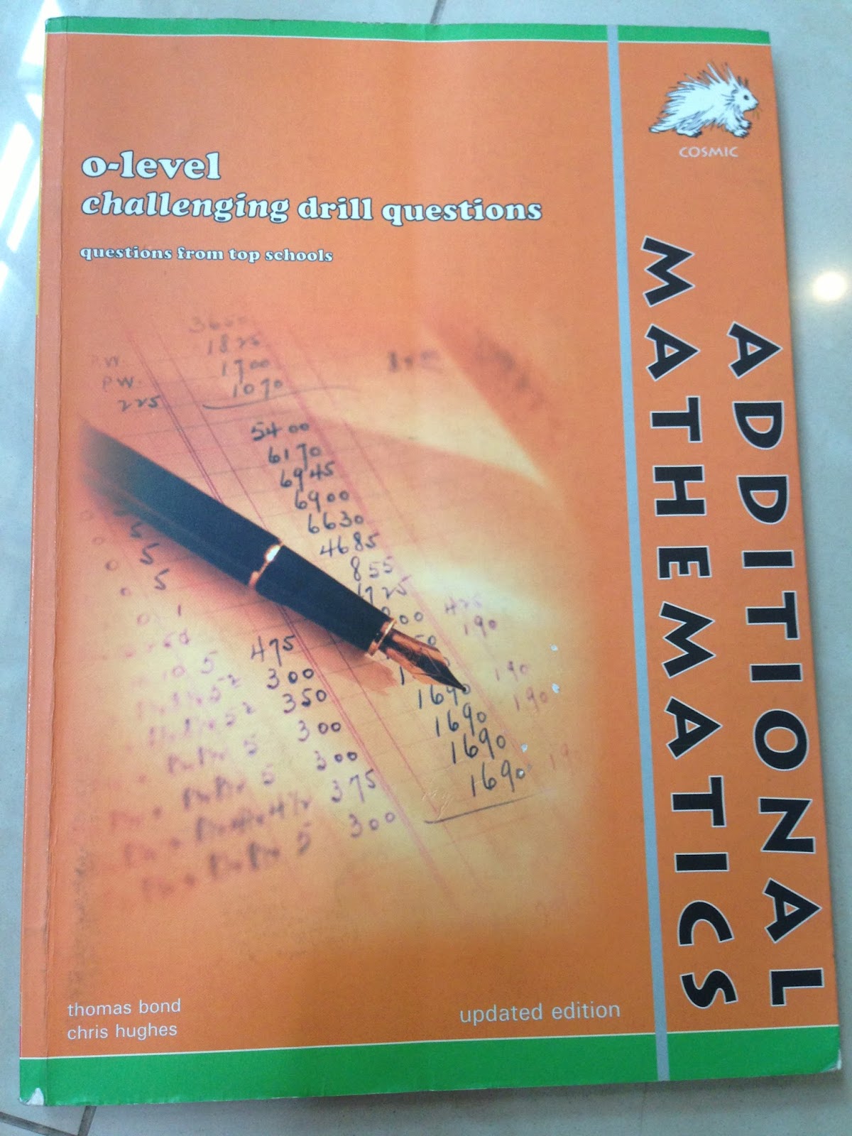 Selling PSLE/ O'level Books: Additional Mathematics Text/Assessments Books