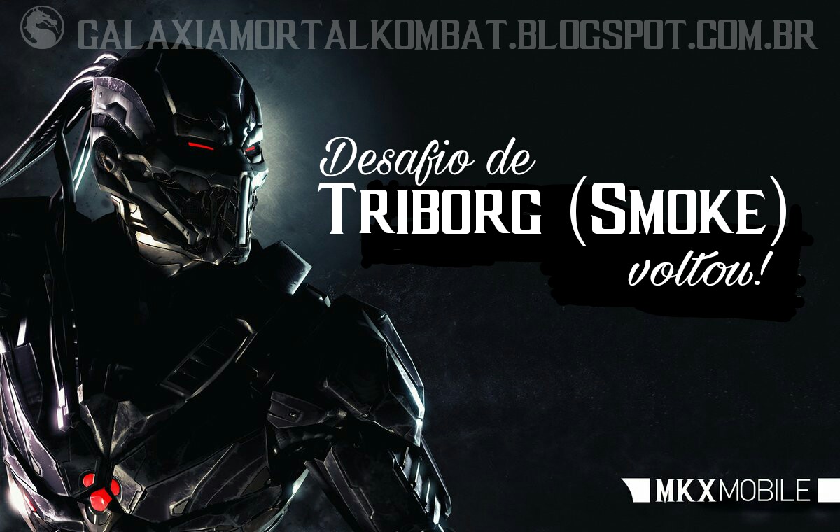 Galáxia Mortal Kombat : Segunda repetição do desafio de Triborg (Smoke)