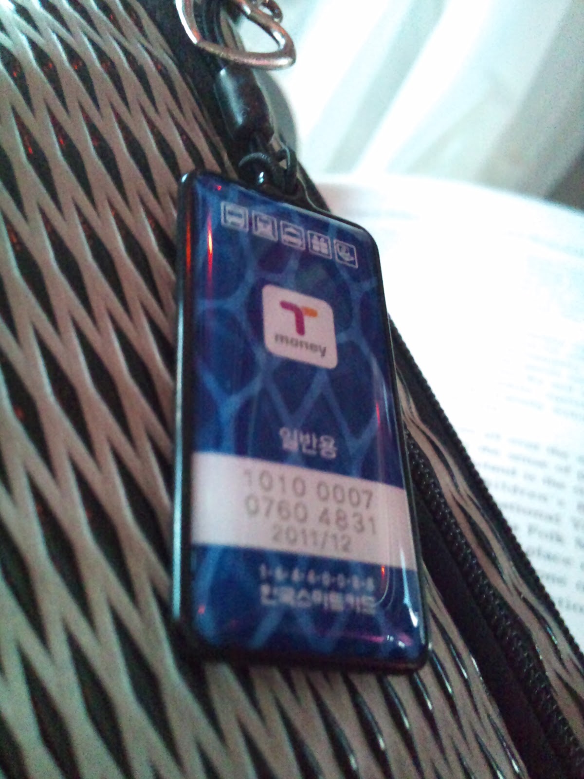 K GongJu: How to use T-money while in Korea