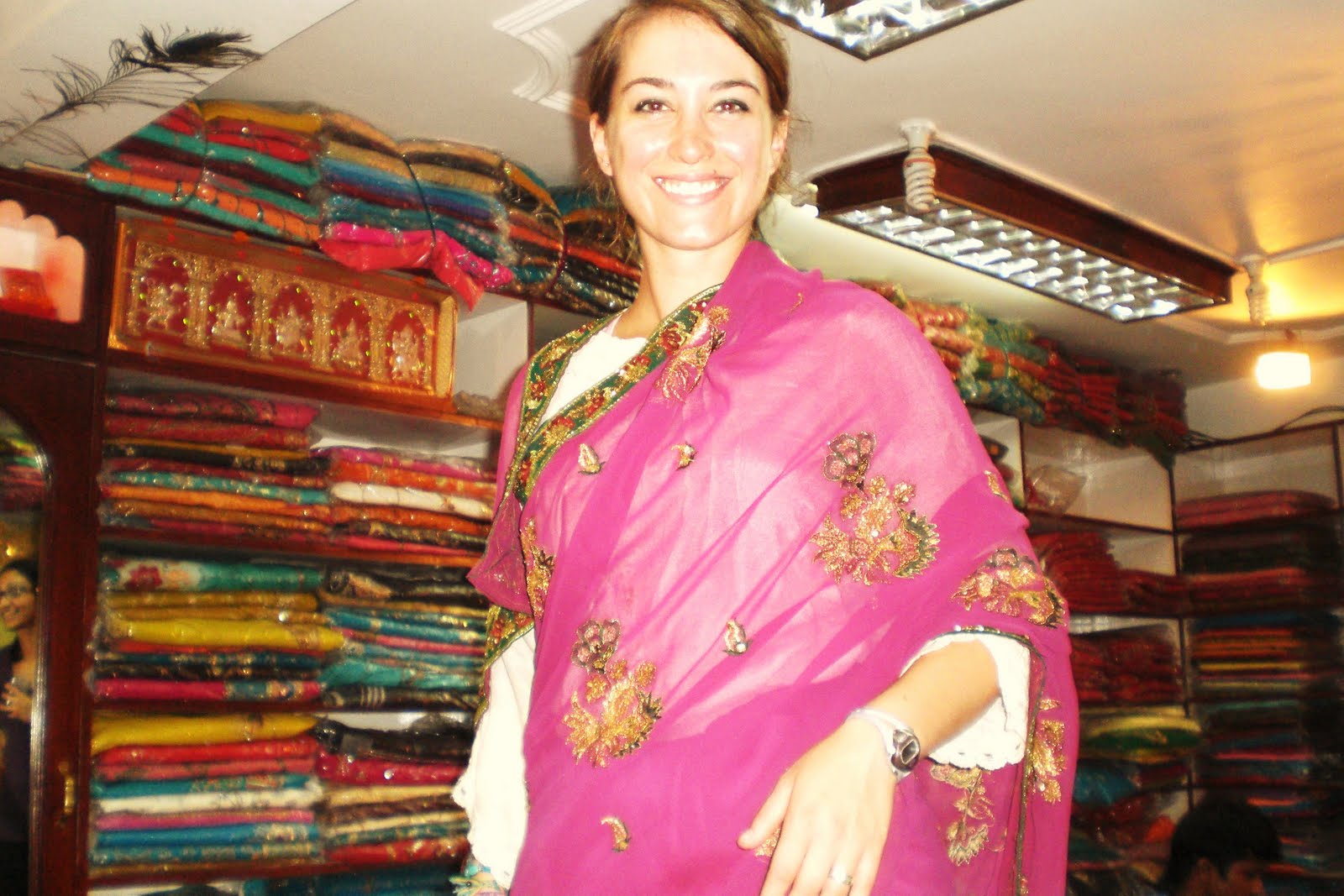Health Trek: Nepal: Sari Shopping