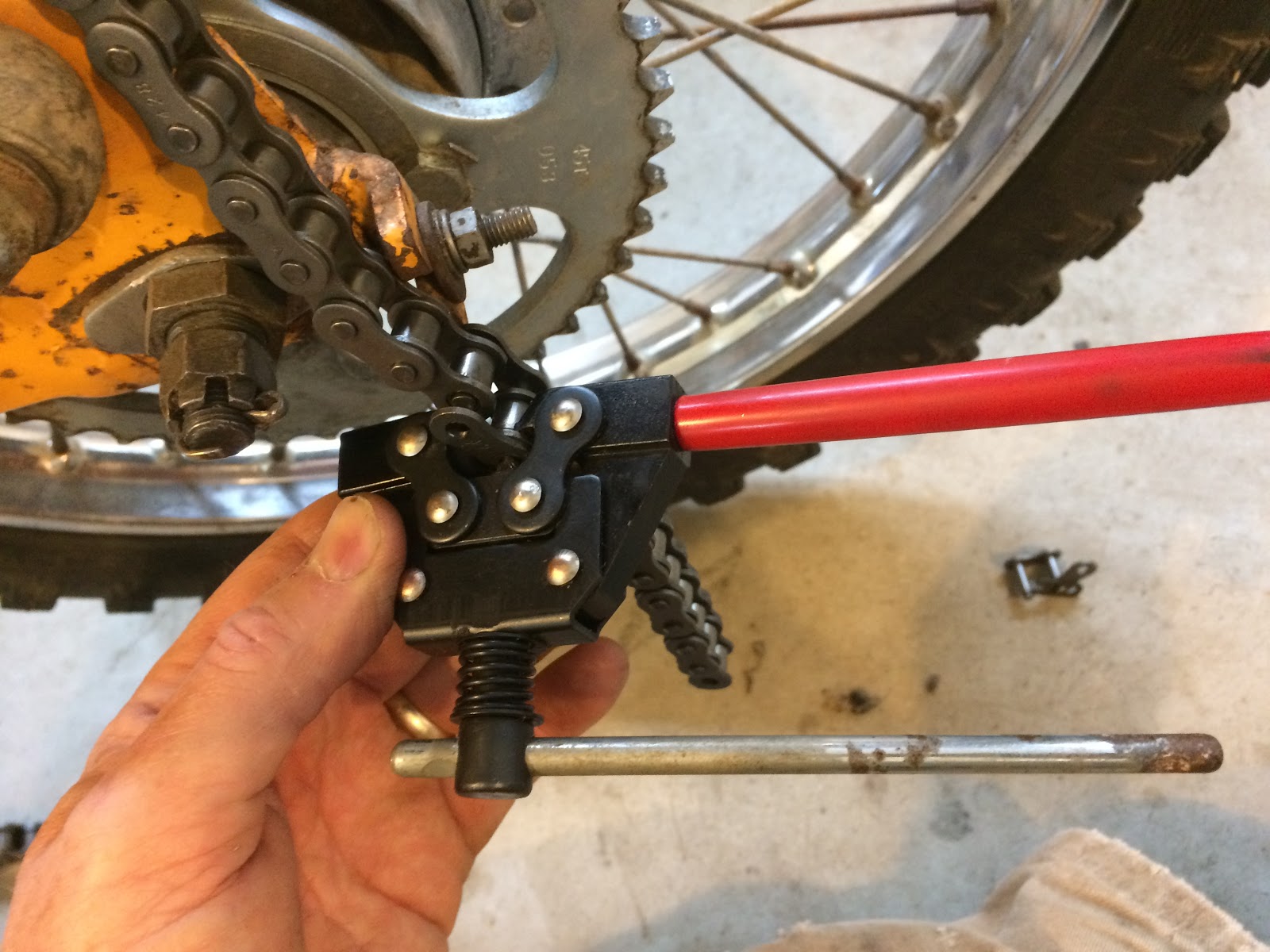 Product Review - Volar Heavy Duty Drive Chain for the CT90