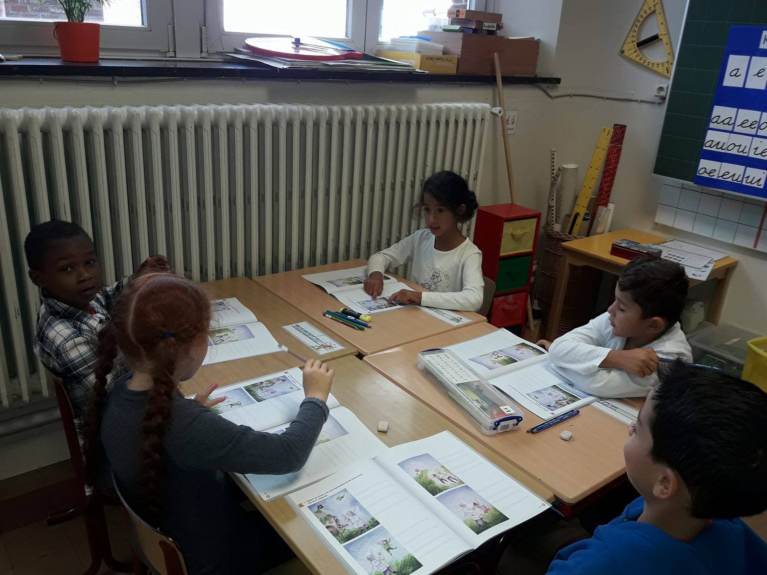 Tweede leerjaar: Samen een verhaal maken!