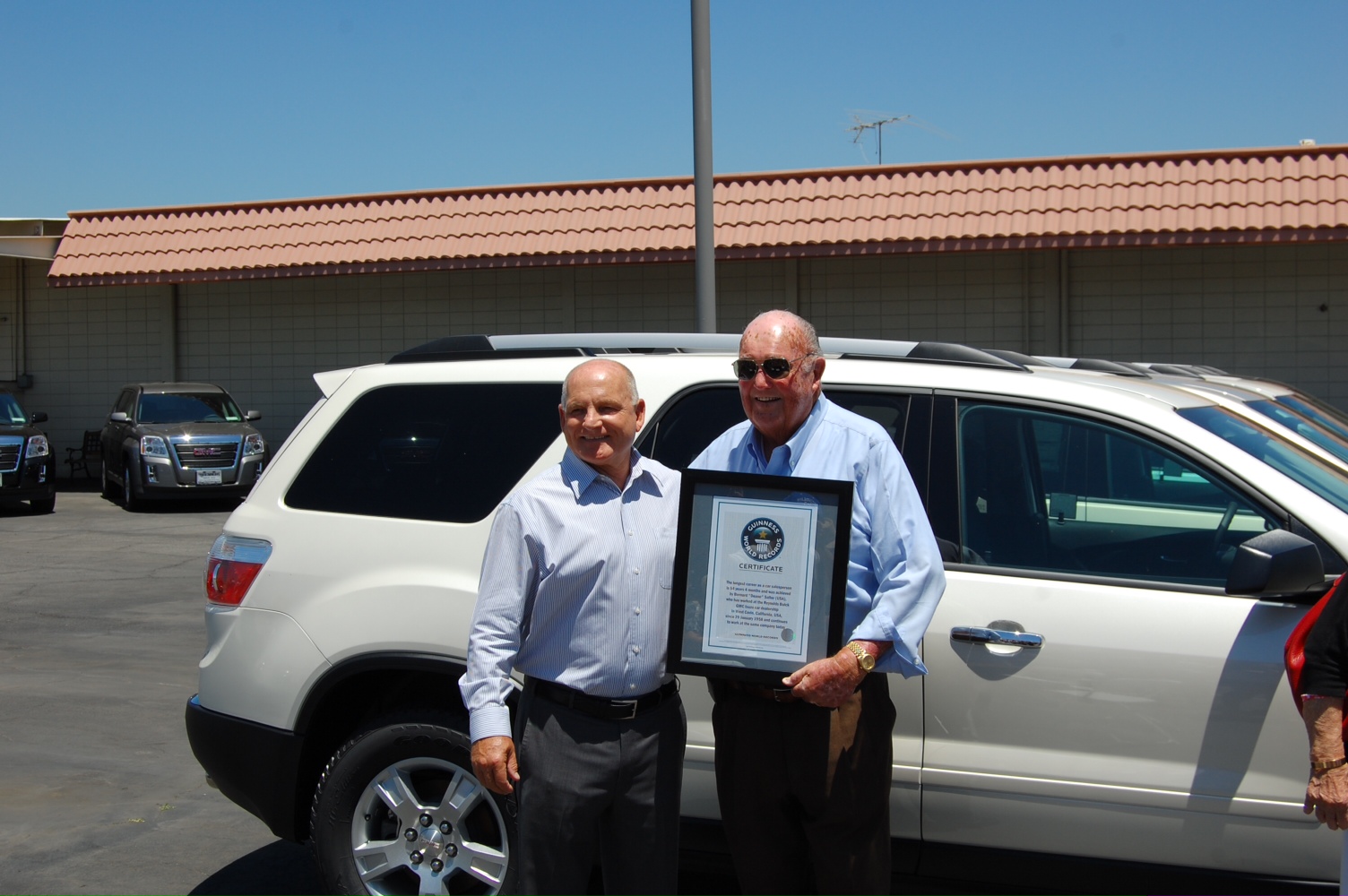 Reynolds Buick GMC Blog: Deane and the World's Record