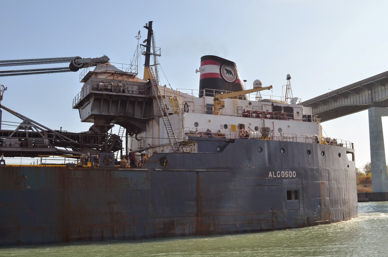 Vessels in the Welland Canal: Algosoo - Self Unloading Bulk Carrier