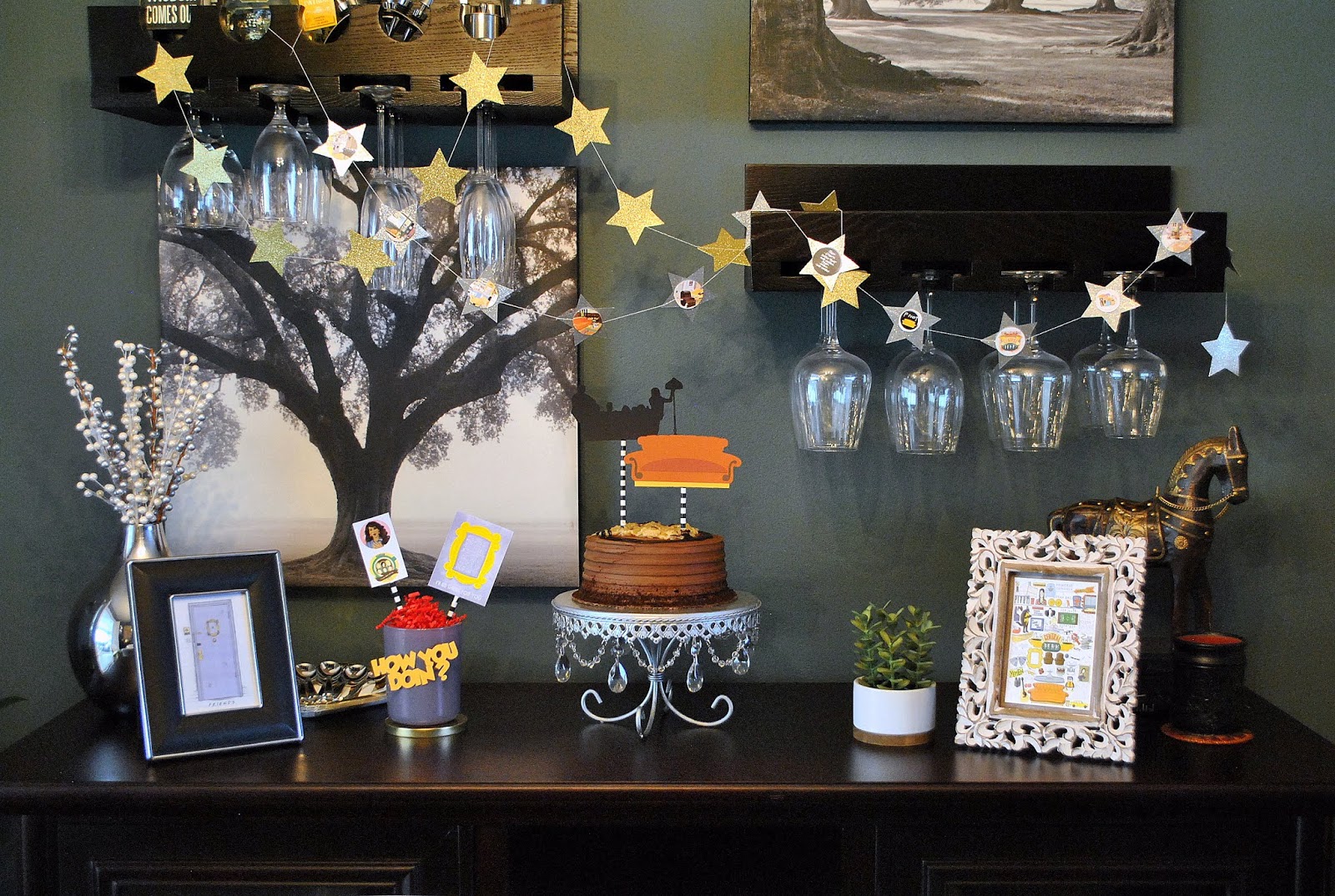 FRIENDS Themed Birthday Party - The Green Dish Blog