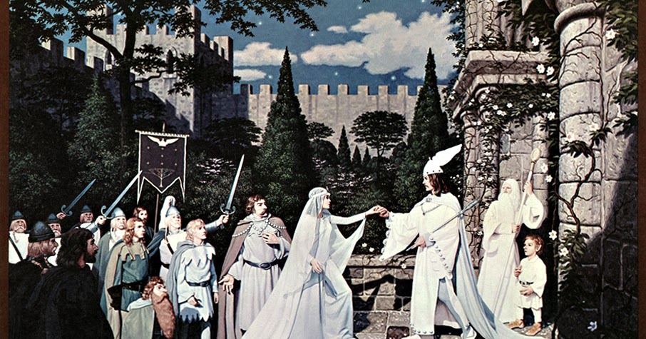 The wedding of the King