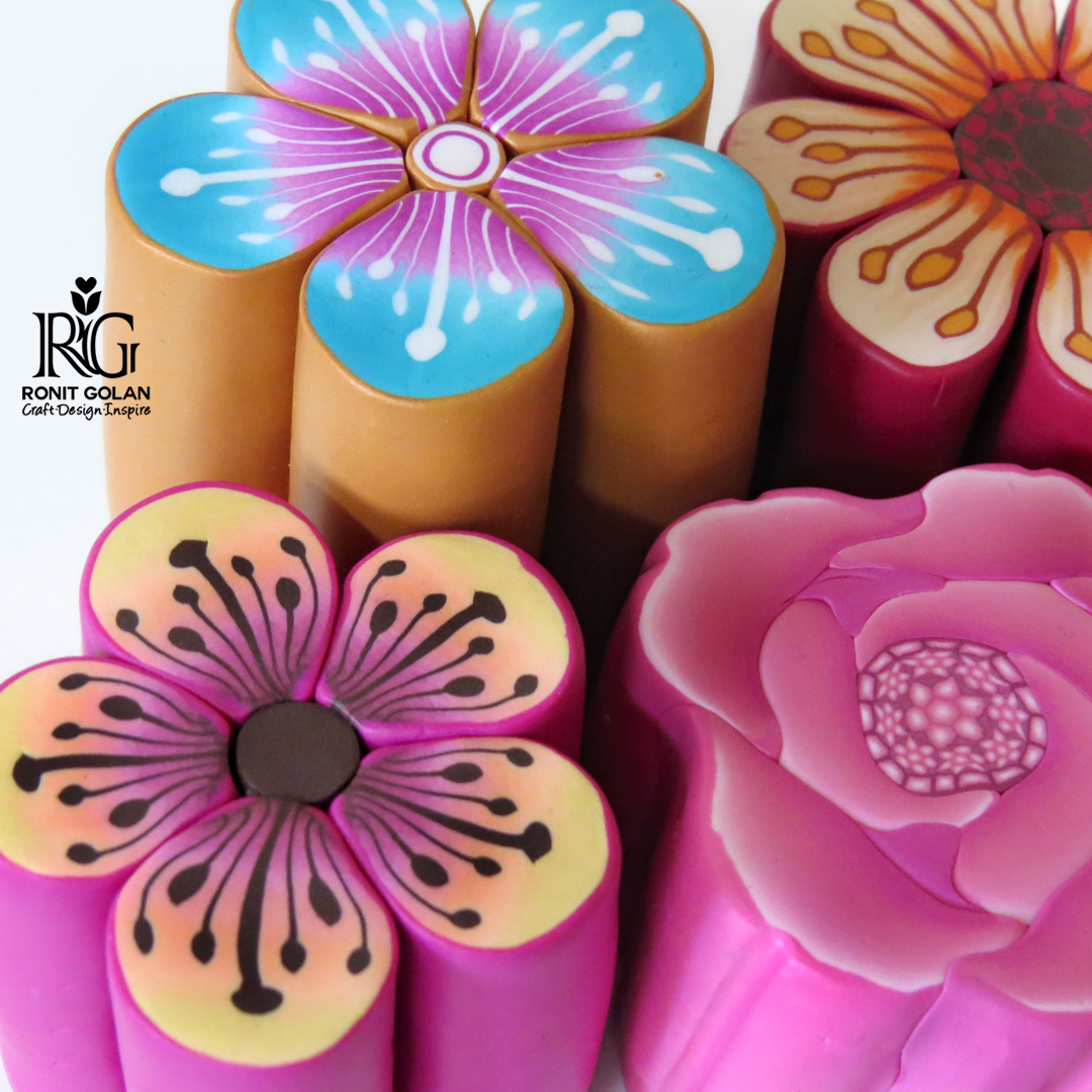 Ronit Golan - Polymer Clay Joy - Inspire to Create: Flower Power - NEW ...