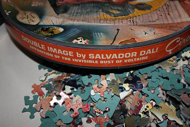 Salvador Dali Auction Results Watch: Springbok Puzzle by Salvador Dali.