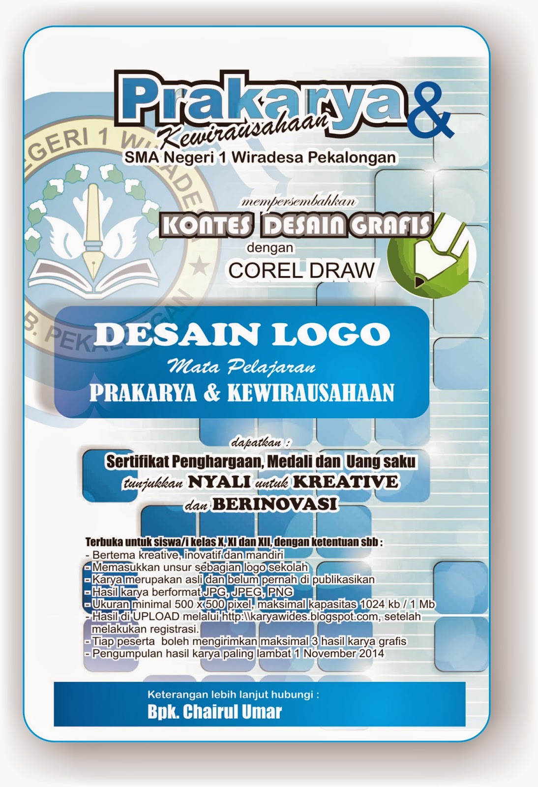 LOMBA membuat LOGO Prakarya & KWU | Prakarya & Kewirausahaan
