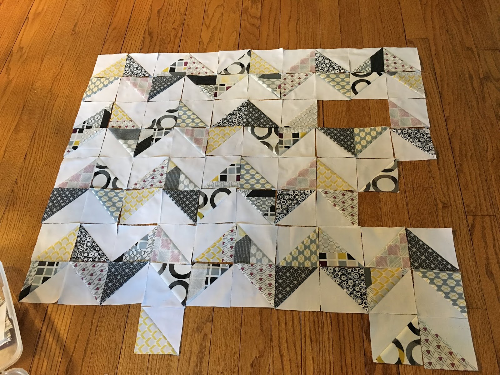 Sewing Machines and Sew Forth: Chevron Quilt
