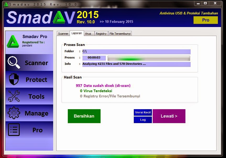 Tampilan Smadav 2015 kini makin cantik | Pustaka Pandani