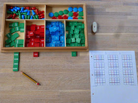 Family FECS: Montessori Activity: Stamp Game - Dynamic Addition