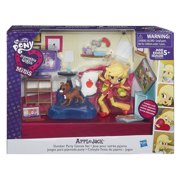MLP Sleepover Slumber Party Game Set Equestria Girls Minis | MLP Merch