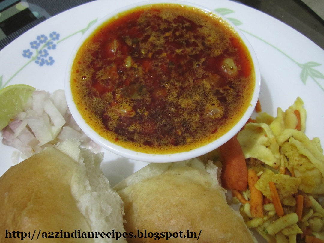 a2zindianrecipes: Mumbai Misal Pav