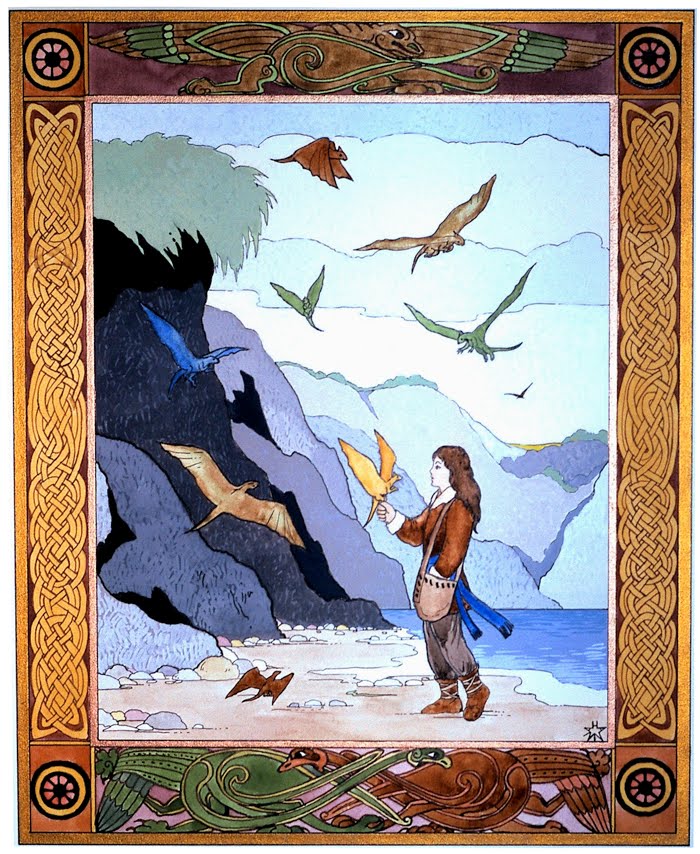Art By-Products: Illustration for Visiting Anne McCaffrey