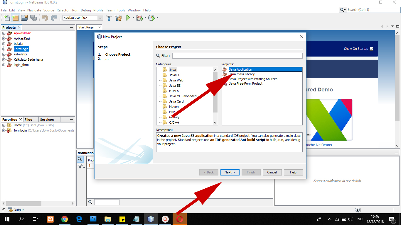 cara membuat aplikasi kasir dengan netbeans