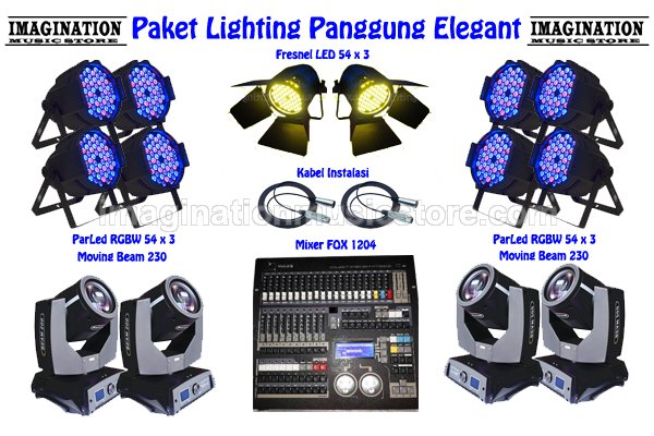 Imagination Music Store: PAKET LIGHTING PANGGUNG