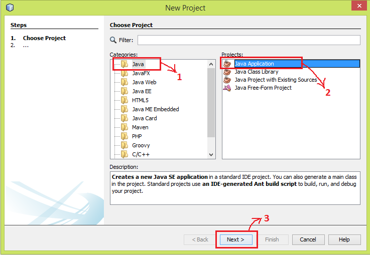 DASAR-DASAR JAVA NETBEANS - CARA MEMBUAT CLASS BARU ~ JONCODE