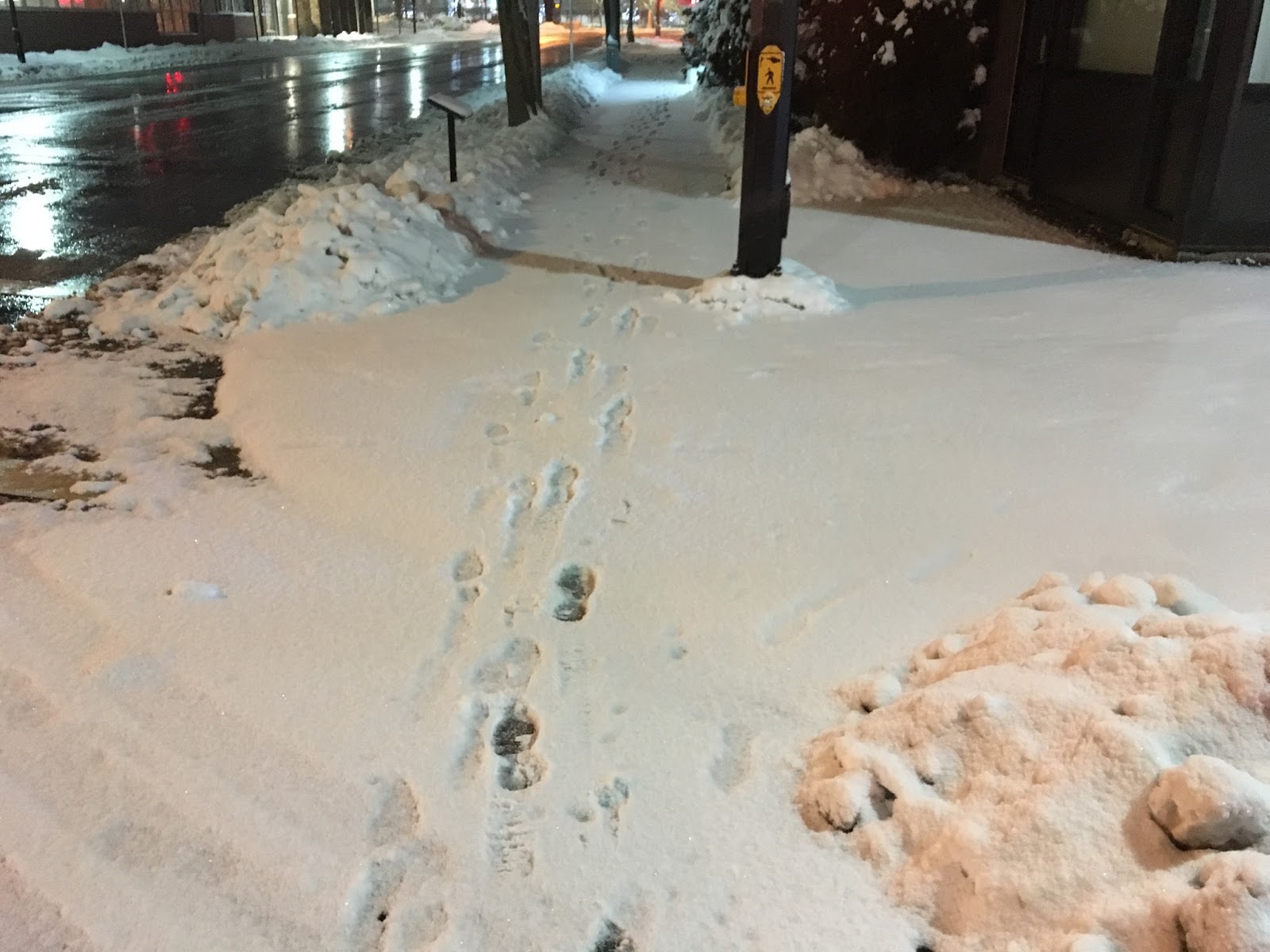 The South Fraser Blog: Clearing Snow from Curb Letdowns Critical