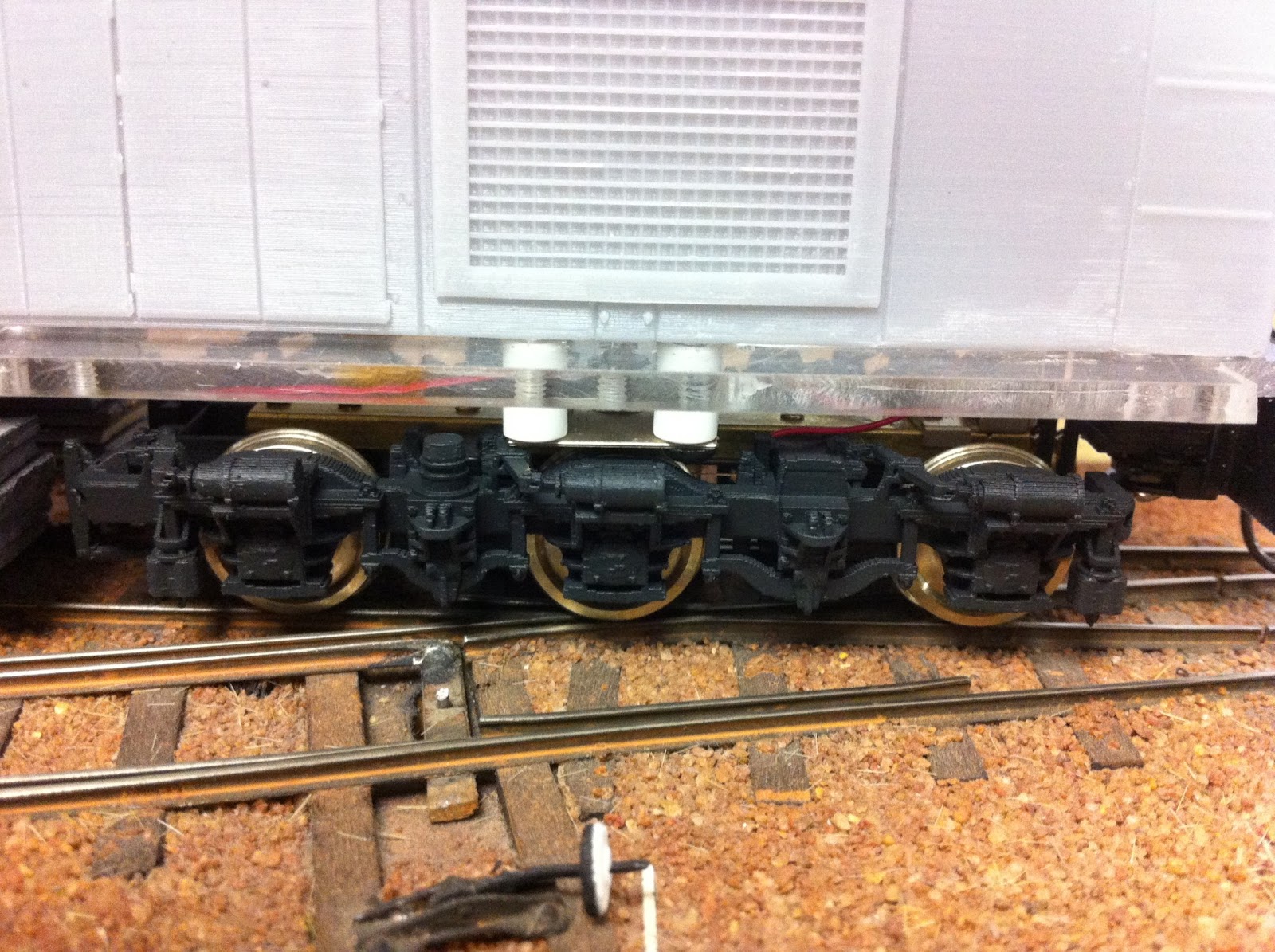 West Australian S Scale Modelling: Bogies for R Class Diesel