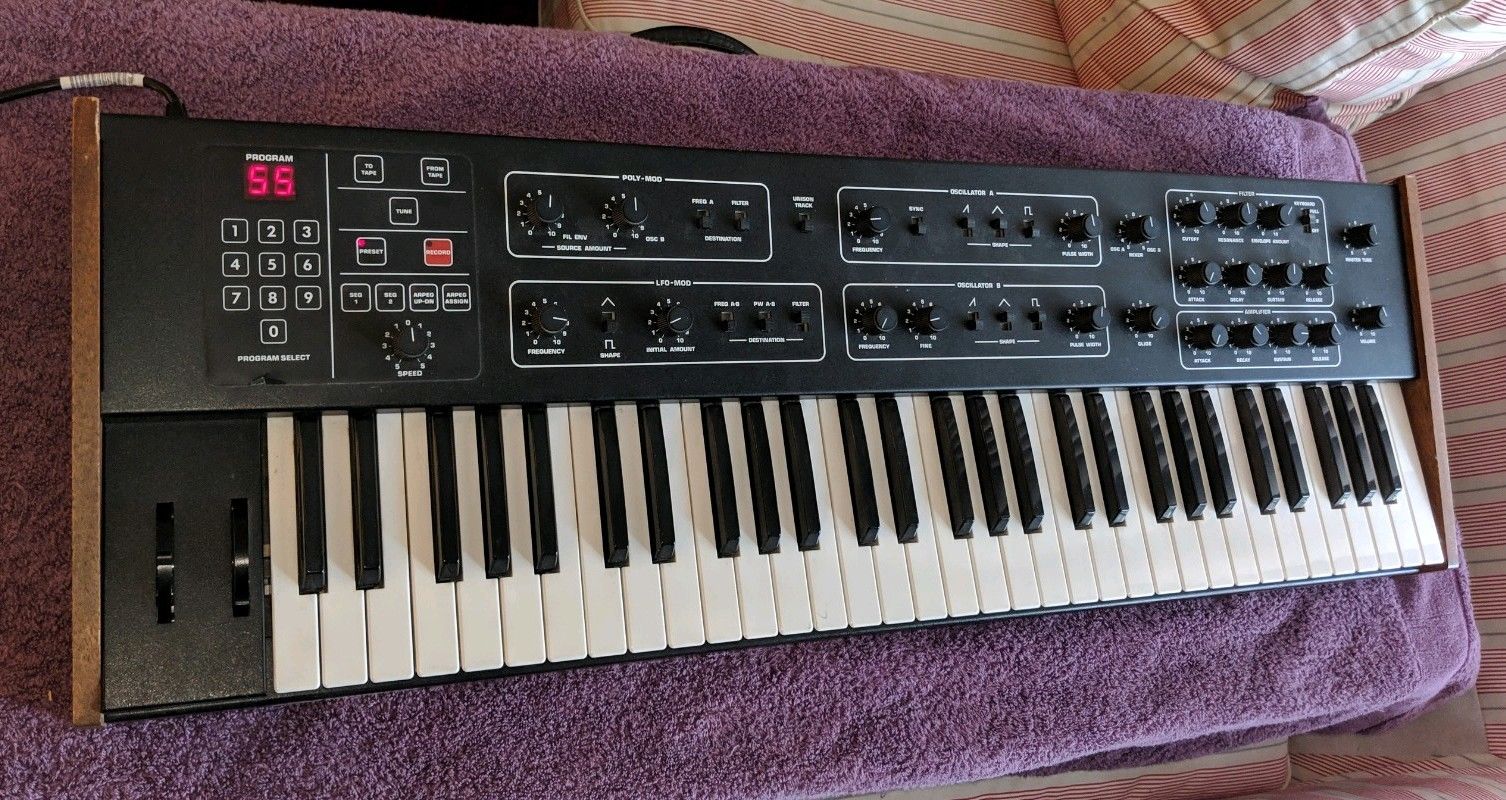 MATRIXSYNTH: Sequential Prophet 600 Analog Poly Synthesizer w/ GliGli ...